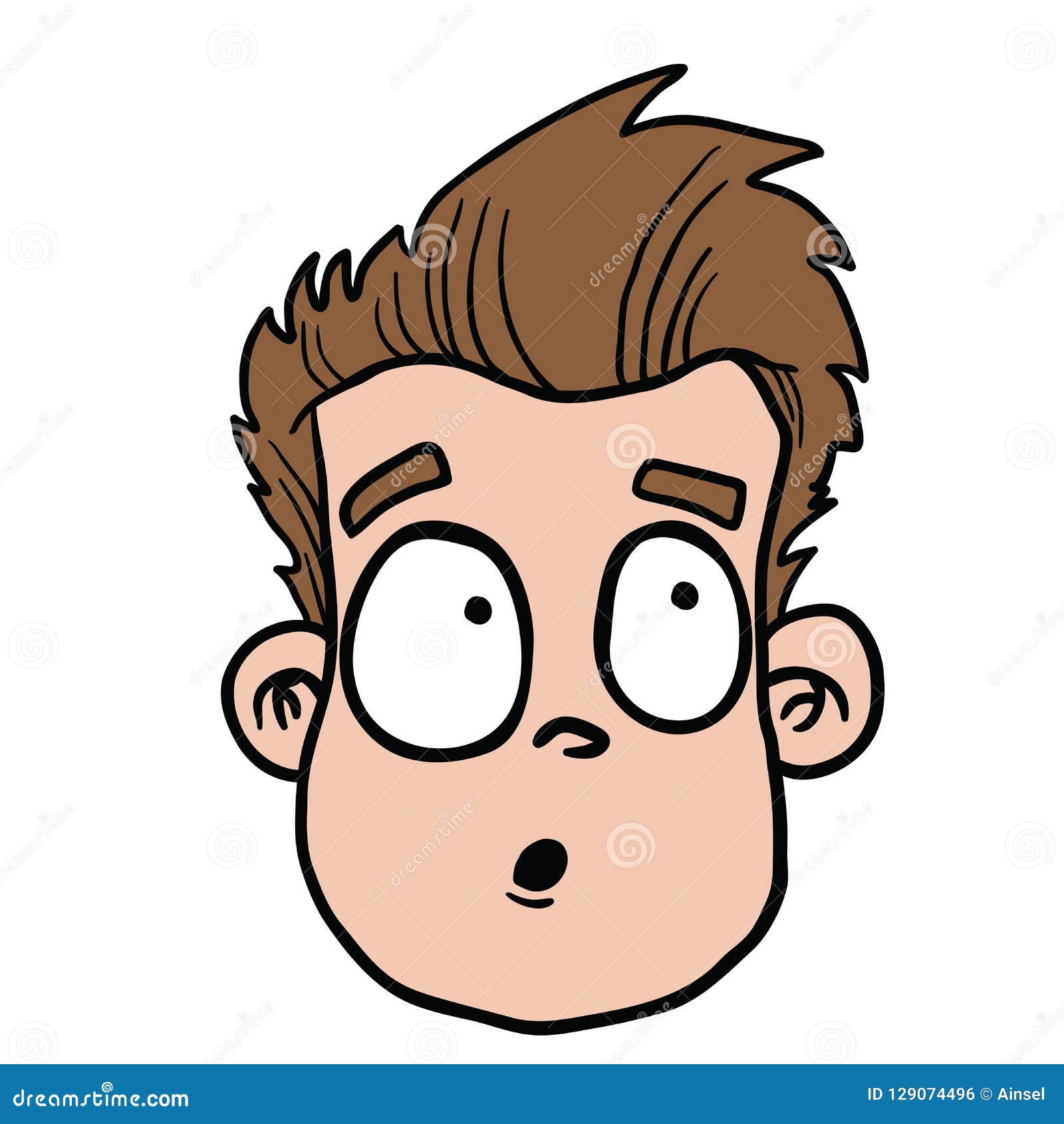 Face confused 1 stock illustration. Illustration of scared - 129074496 Face confused 1 stock illustration. Illustration of scared - 129074496
