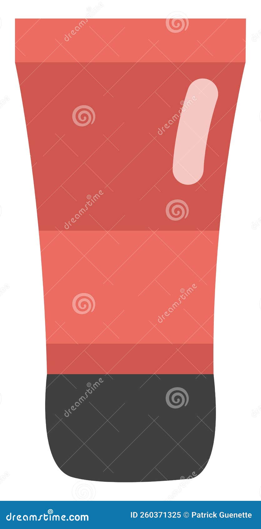 Face cream, icon stock vector. Illustration of vector - 260371325