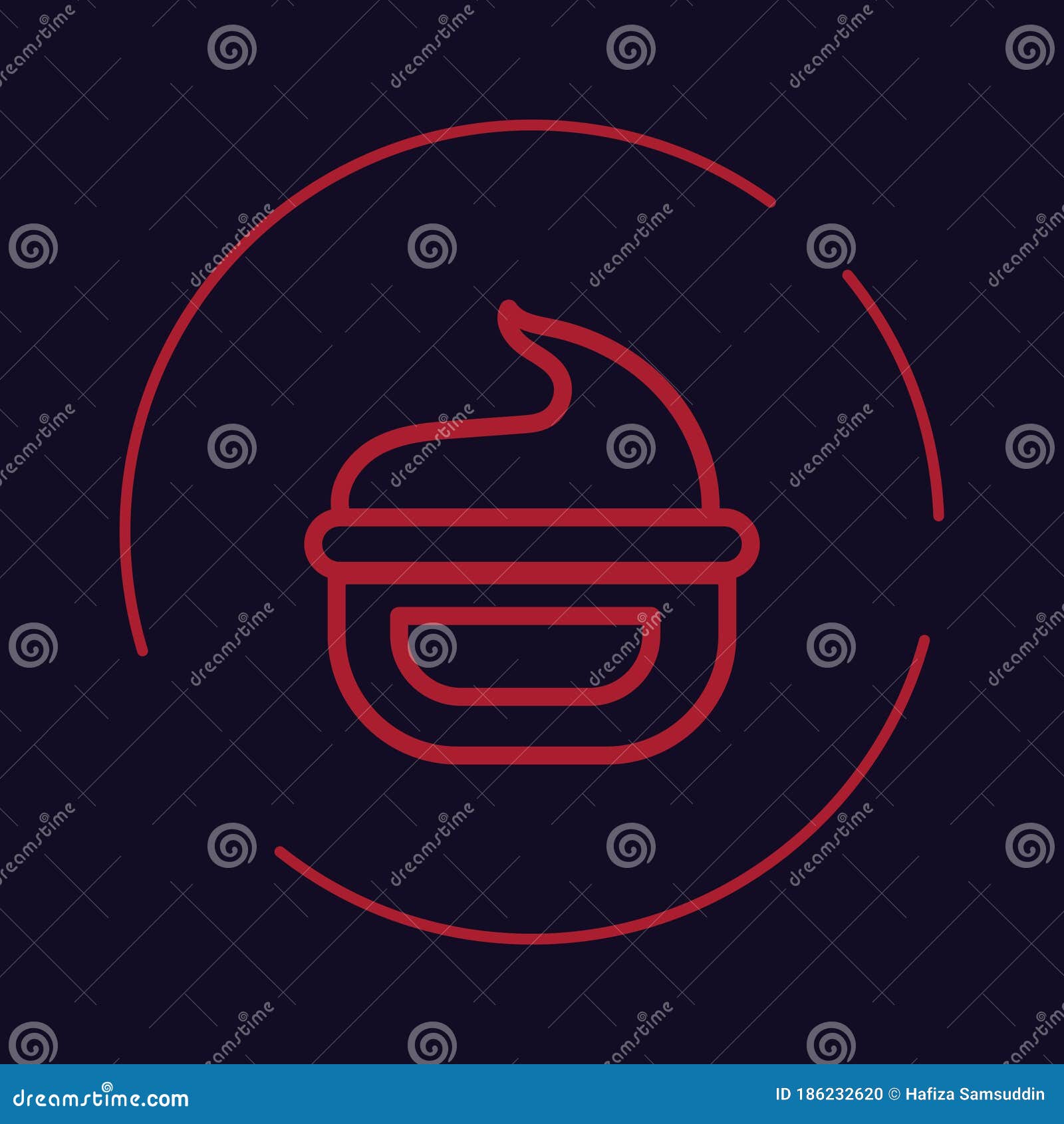 Face Cream. Vector Illustration Decorative Design Stock Vector ...