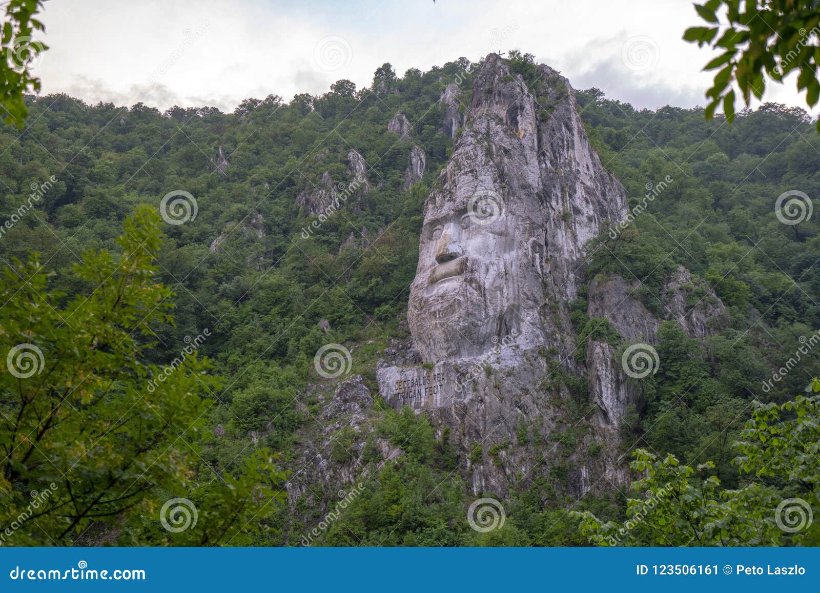 Face With The Romania Flag Stock Photography | CartoonDealer.com #35051408
