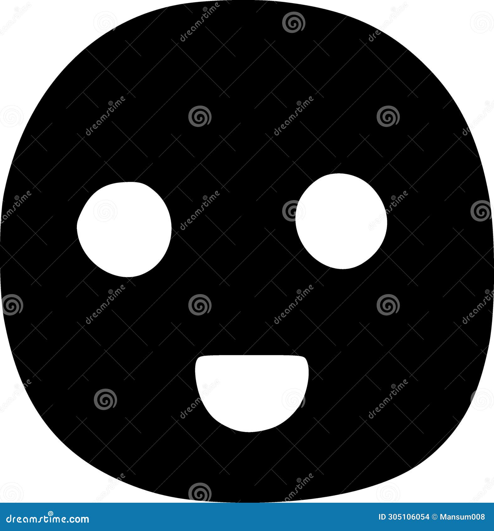 Face Emoticon Icon, Illustration Stock Illustration - Illustration of ...