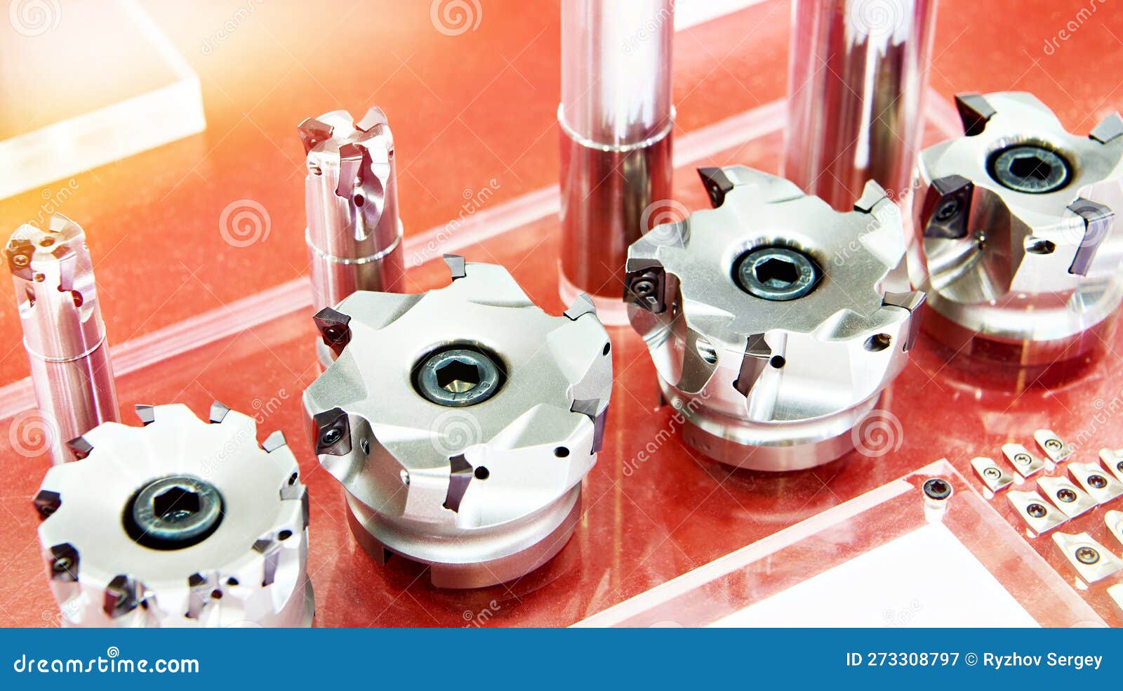 Face and end mills stock image. Image of machining, machine - 273308797