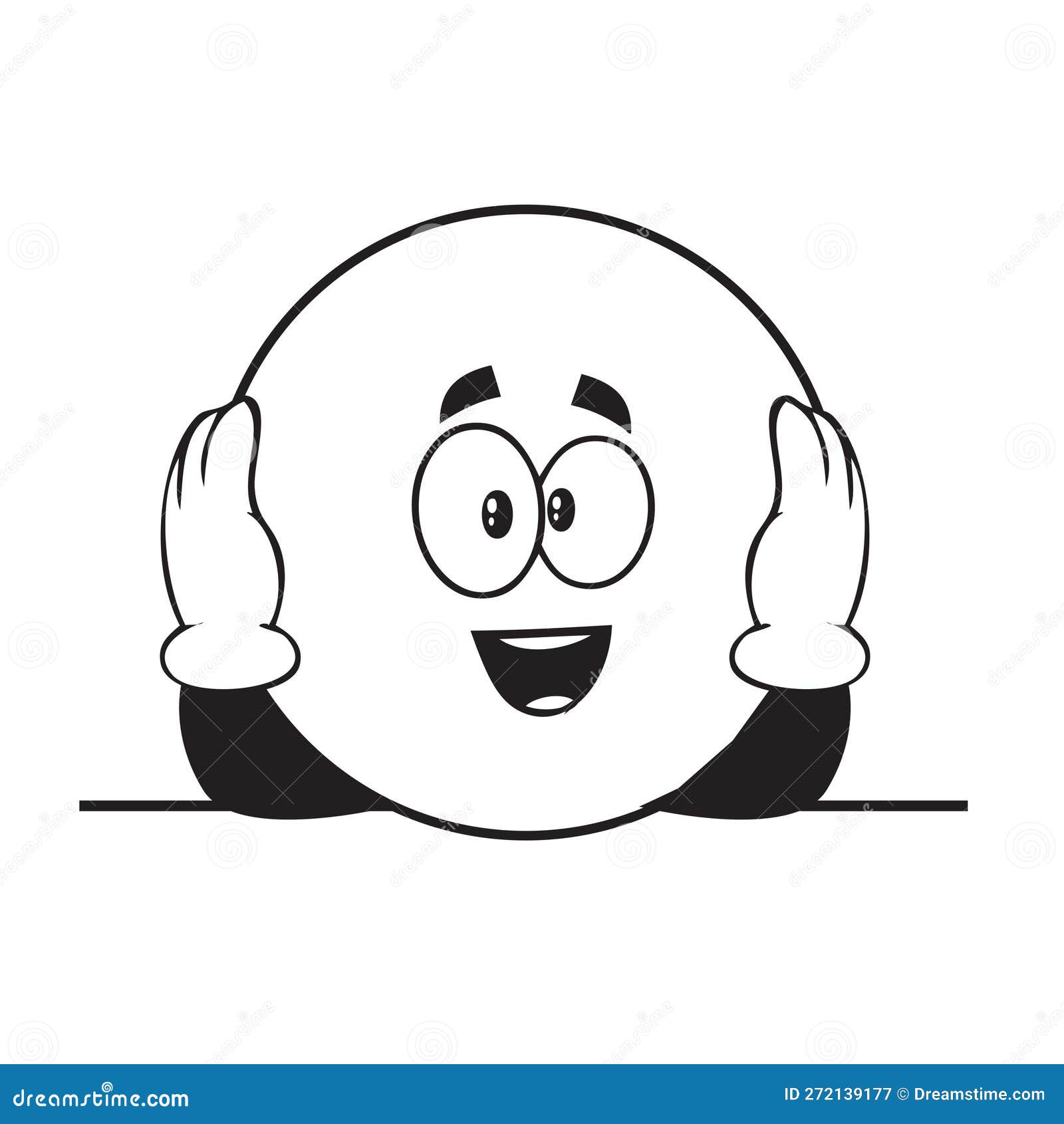Face expressing shock stock vector. Illustration of bewilderment ...