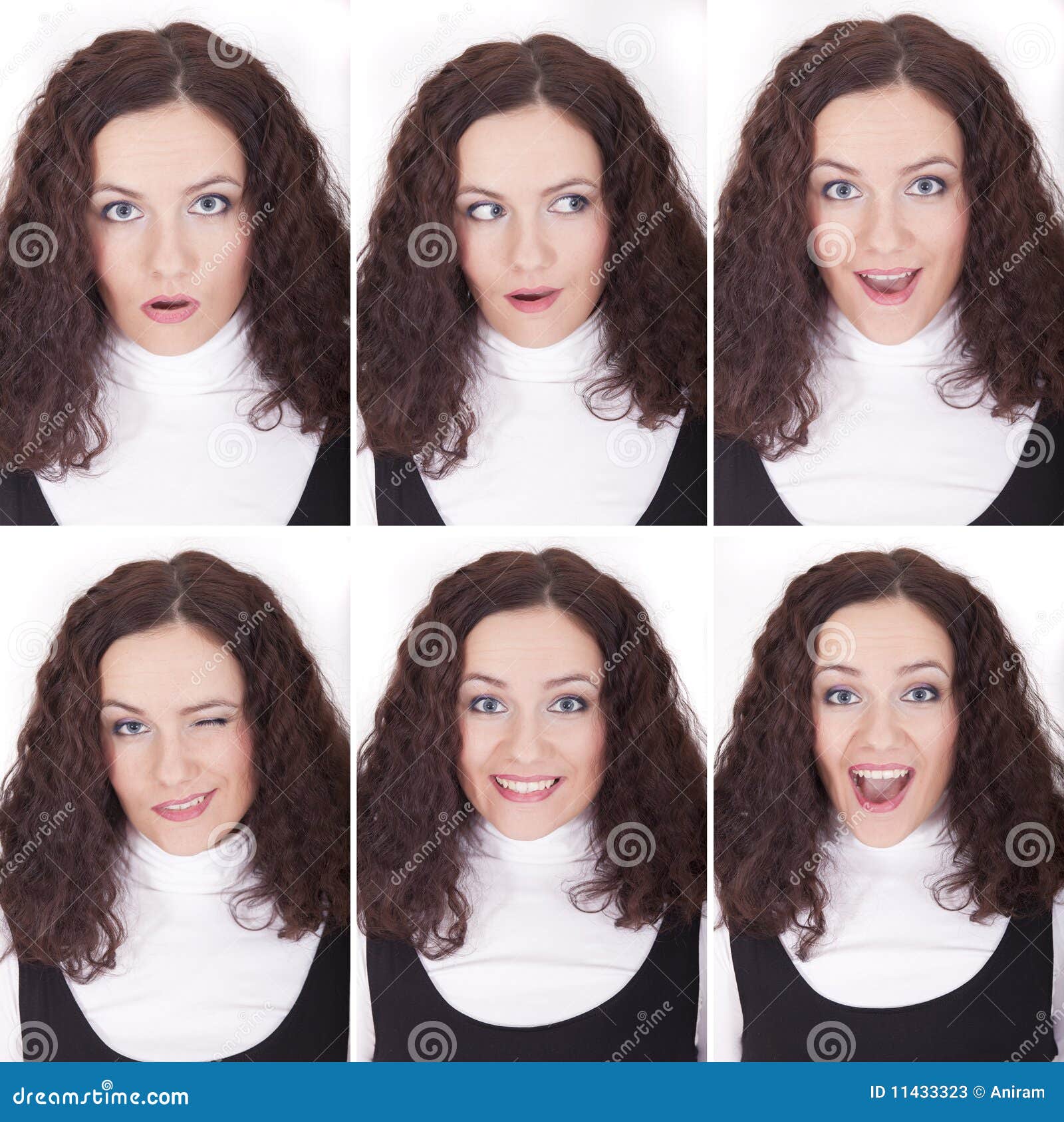Face expressions stock image. Image of posing, happiness - 11433323