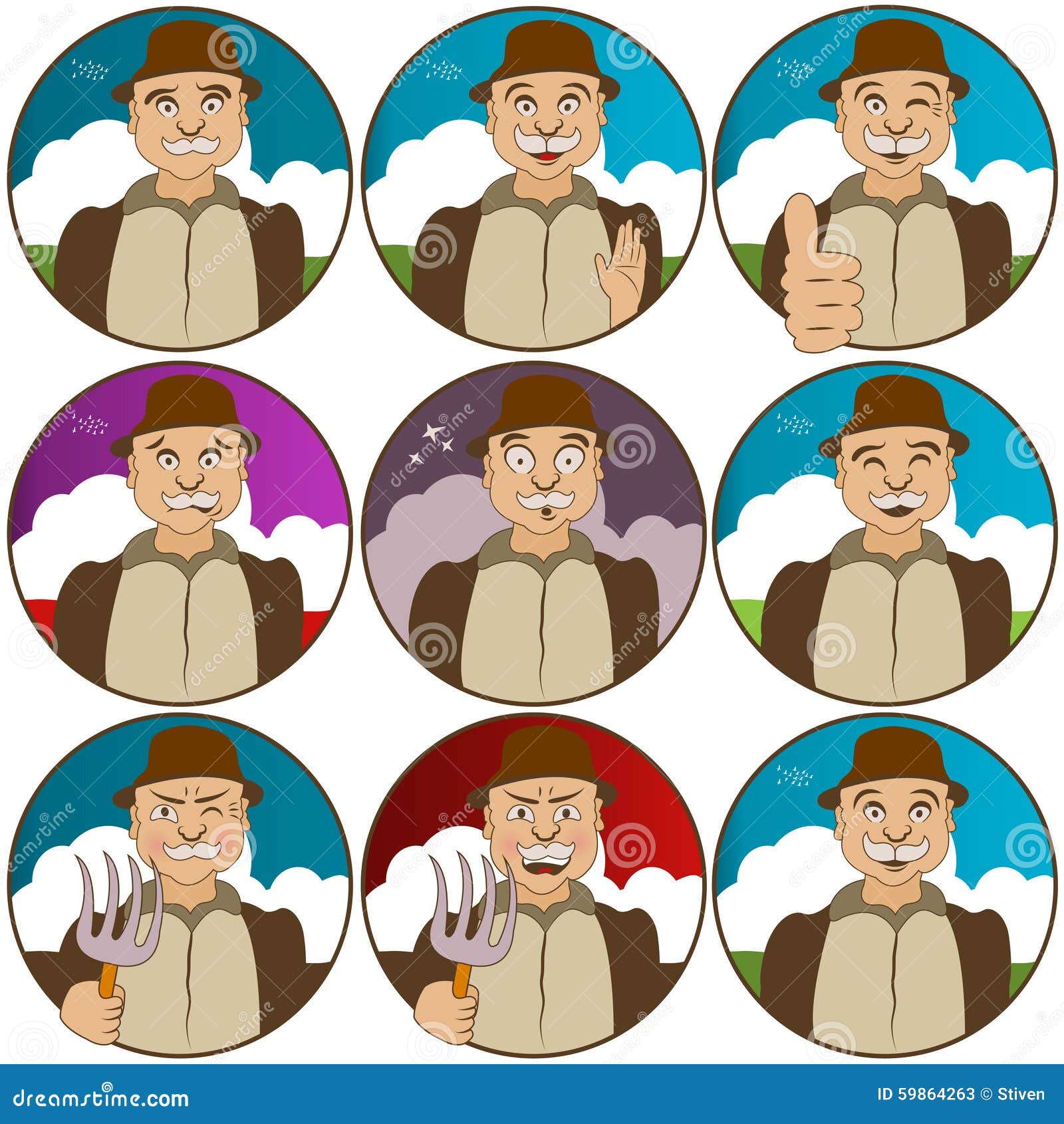 Villager Cartoons, Illustrations & Vector Stock Images - 2192 Pictures ...