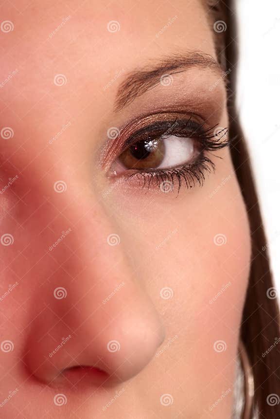 Face eye nose stock photo. Image of caucasian, blink, eyes - 7170112