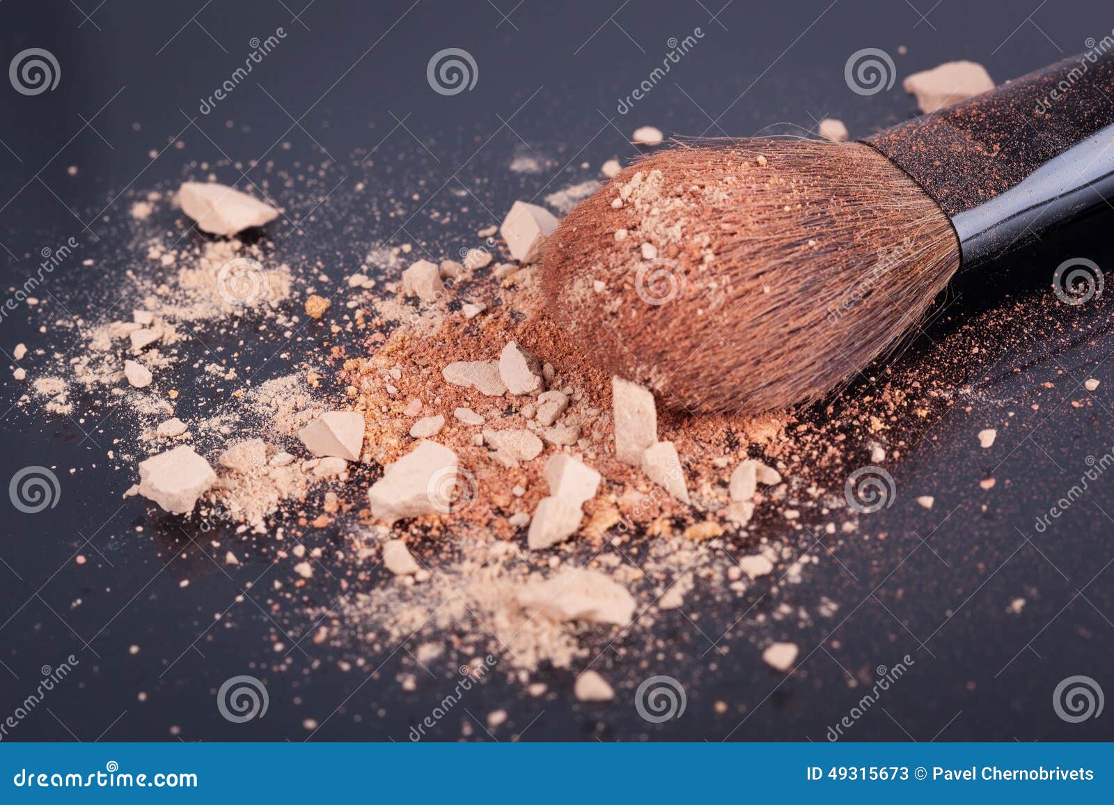 Face foundation powder stock image. Image of professional - 49315673