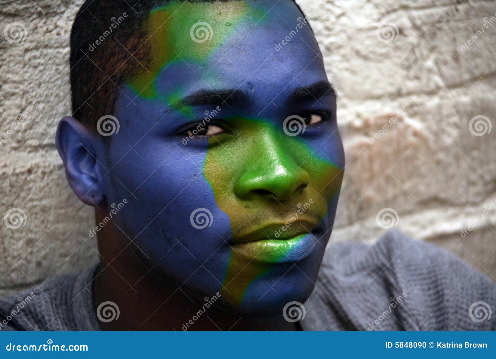 Face and Future of the Global Map Stock Photo - Image of american, face ...