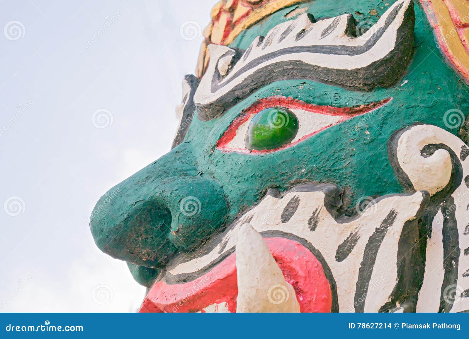 The face of Giant stock photo. Image of design, buddha - 78627214