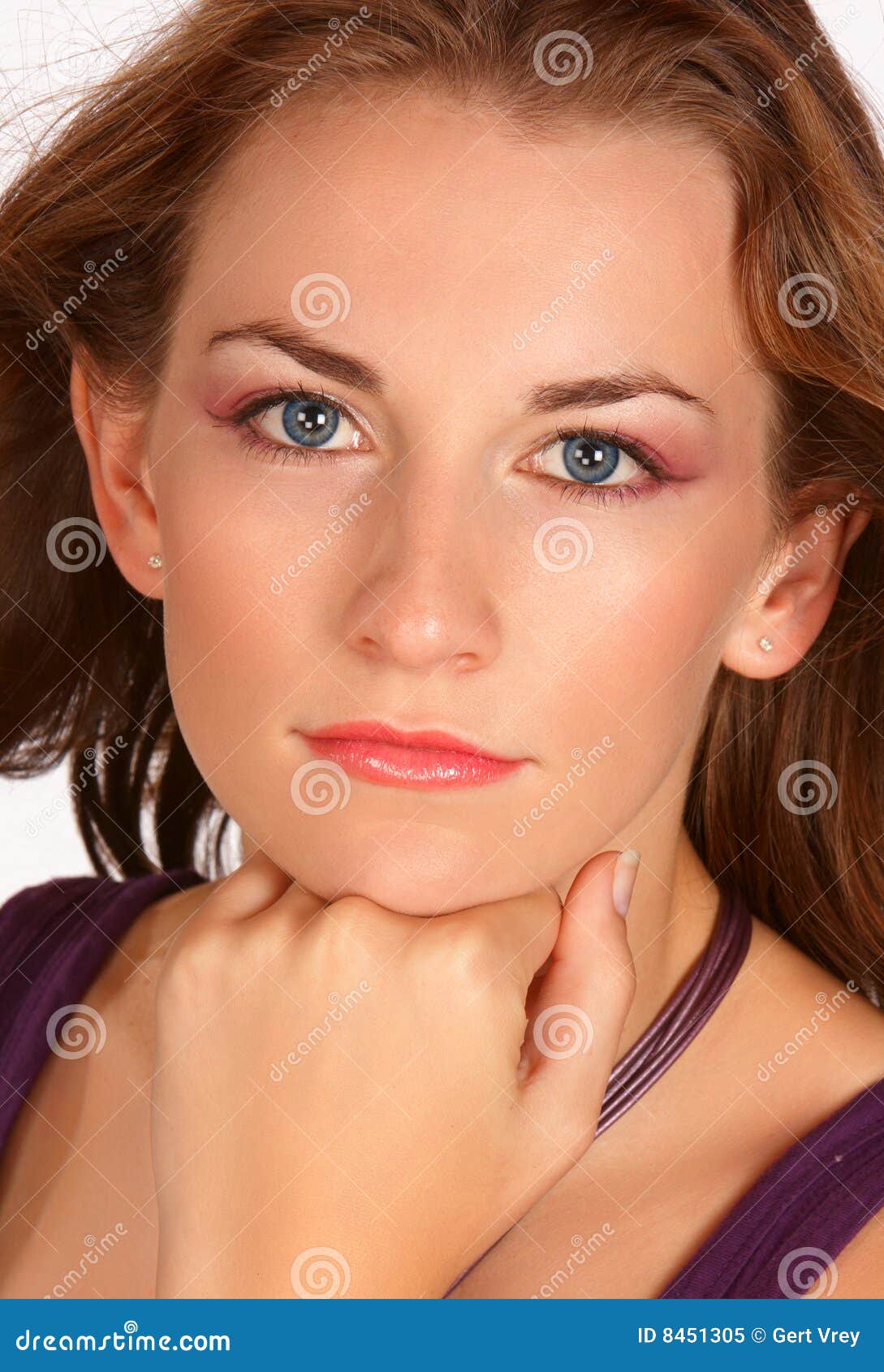 Face in hand stock image. Image of single, young, hand - 8451305