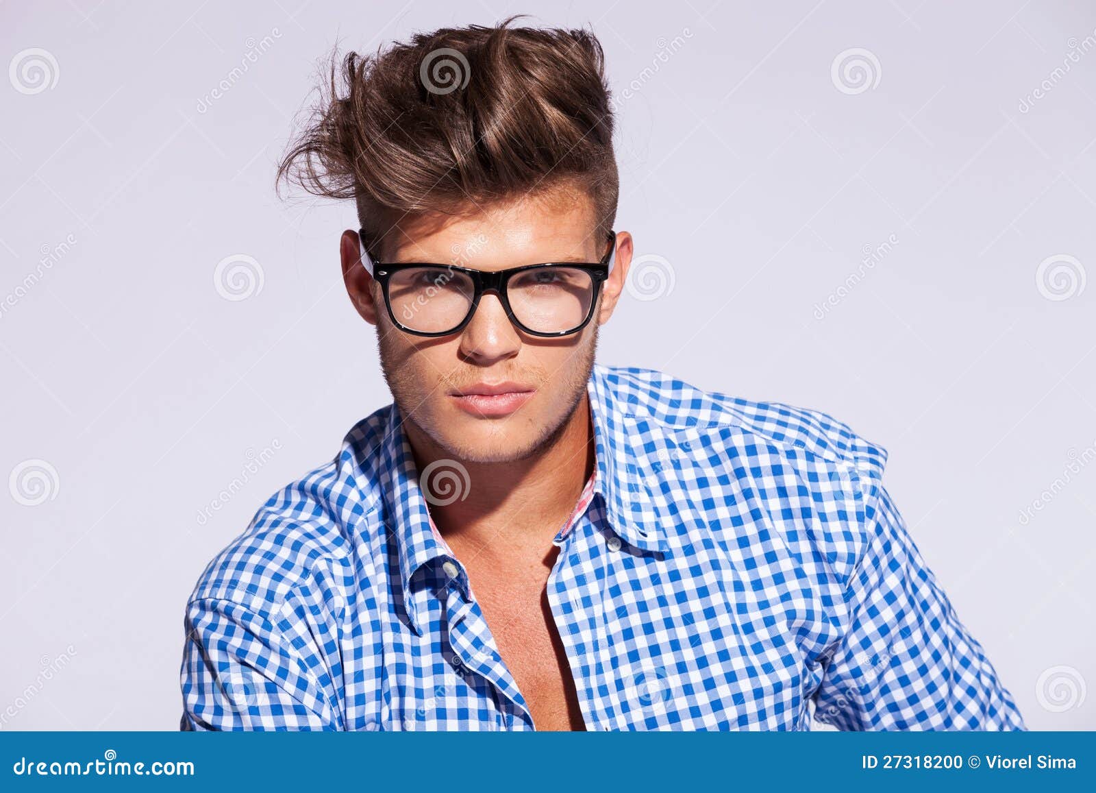 Two Handsome Fashion Male Models Men Dressed In Elegant Suits Stock ...