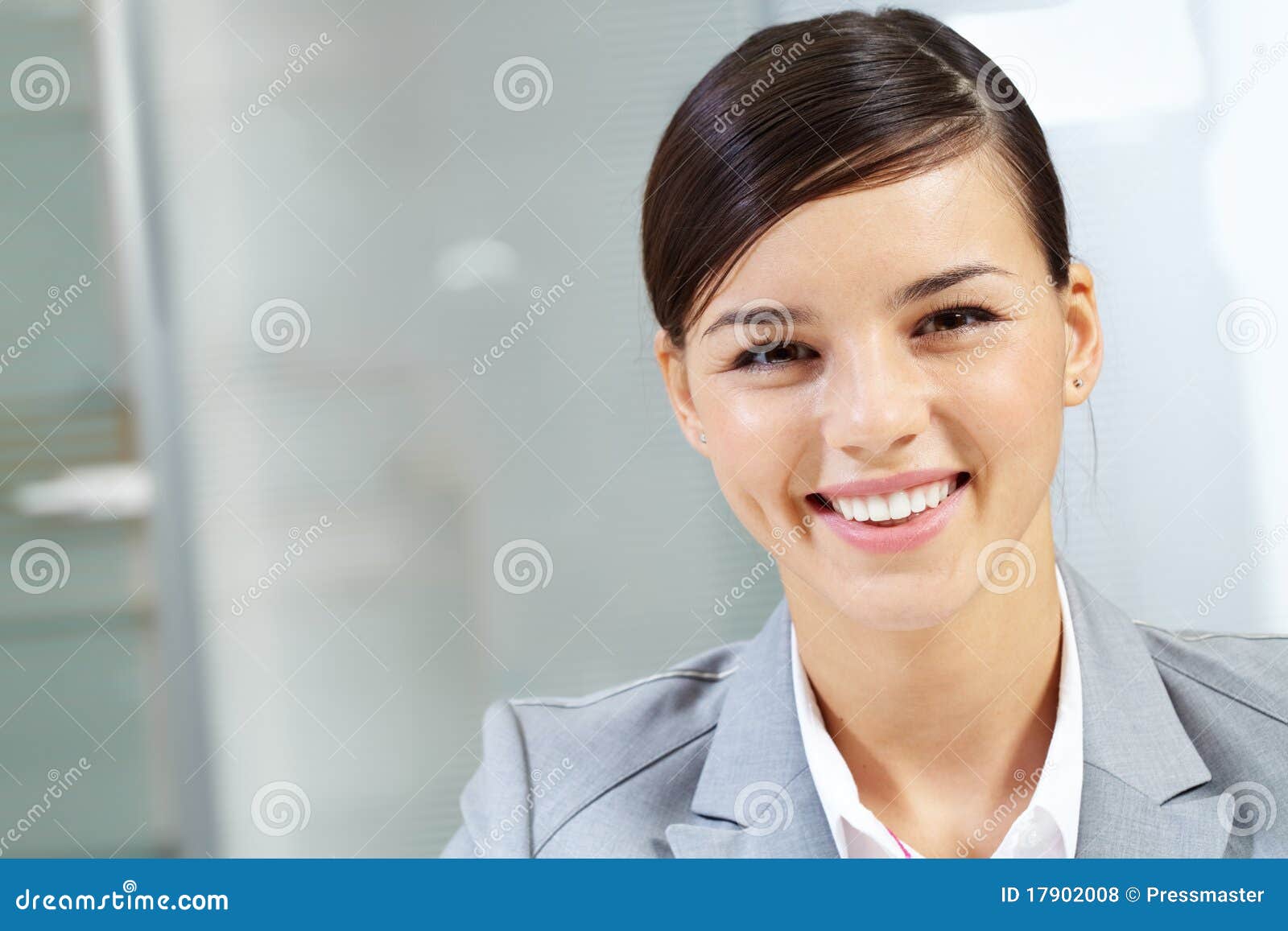 Face of happy boss stock photo. Image of occupation, face - 17902008