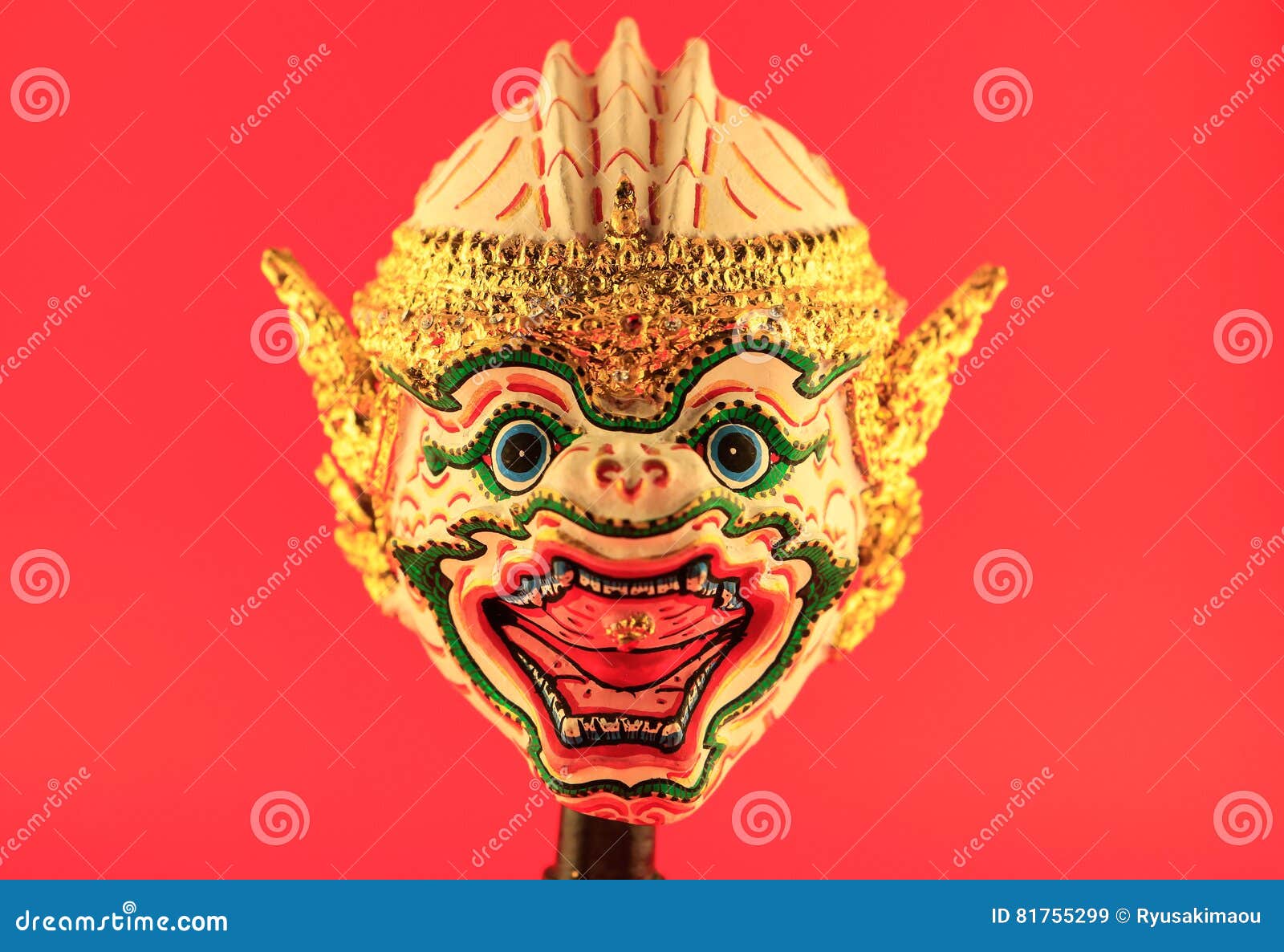 Face of Historical Monkey Monster Stock Image - Image of bangkok ...