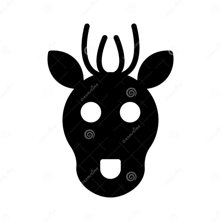 Face Glyph Flat Vector Icon Stock Vector - Illustration of drawing ...