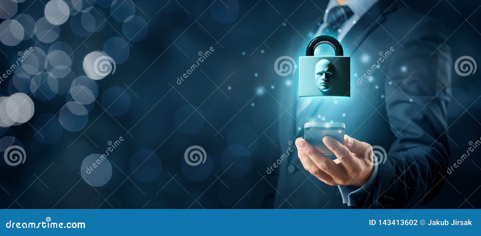 Face Identification Smart Phone Unlock Stock Photo - Image of ...