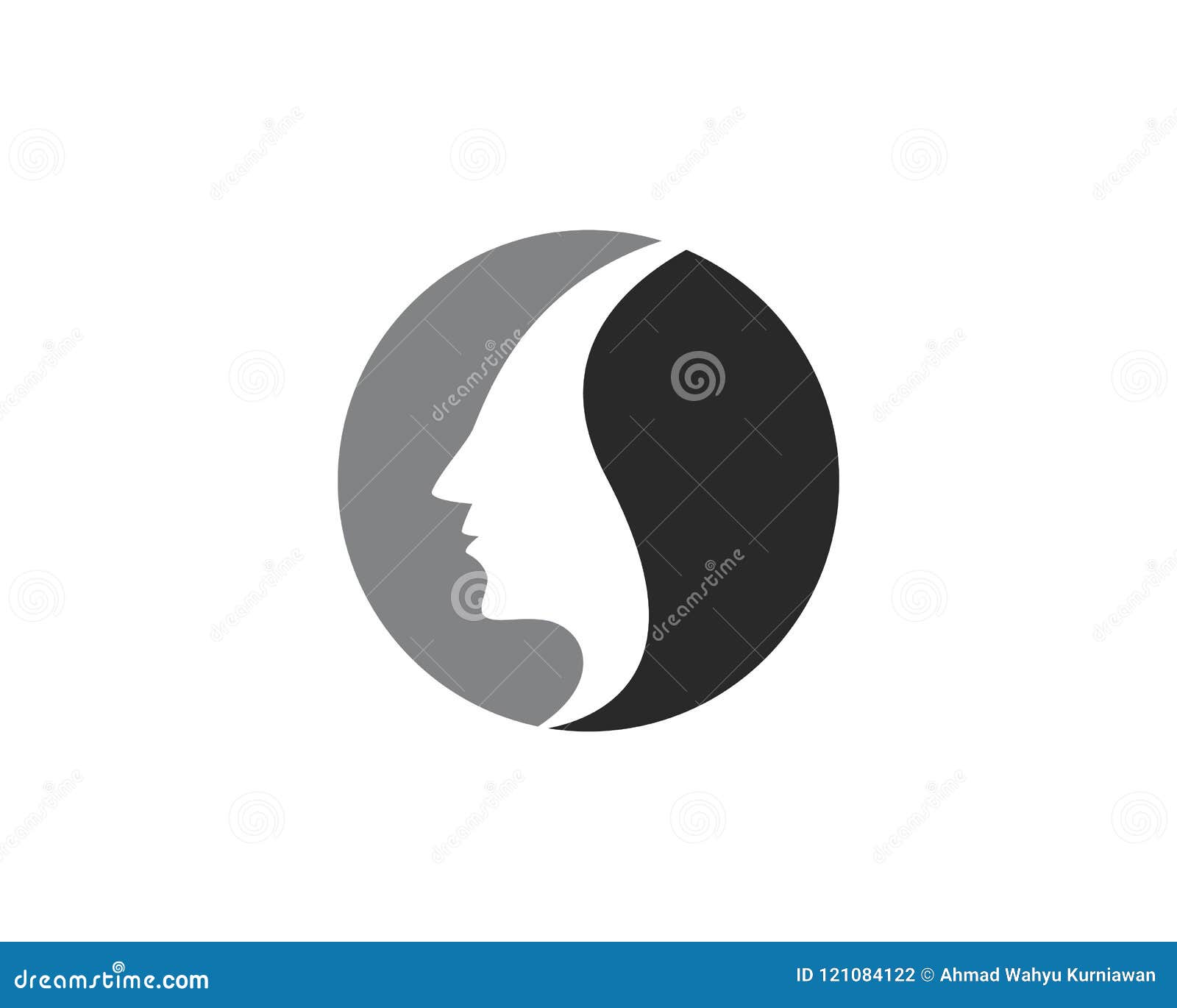 Face Ilustration Logo Vector Stock Vector - Illustration of symbol ...