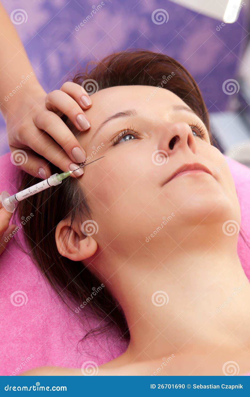 Face injection stock photo. Image of lifestyle, delicate - 26701690