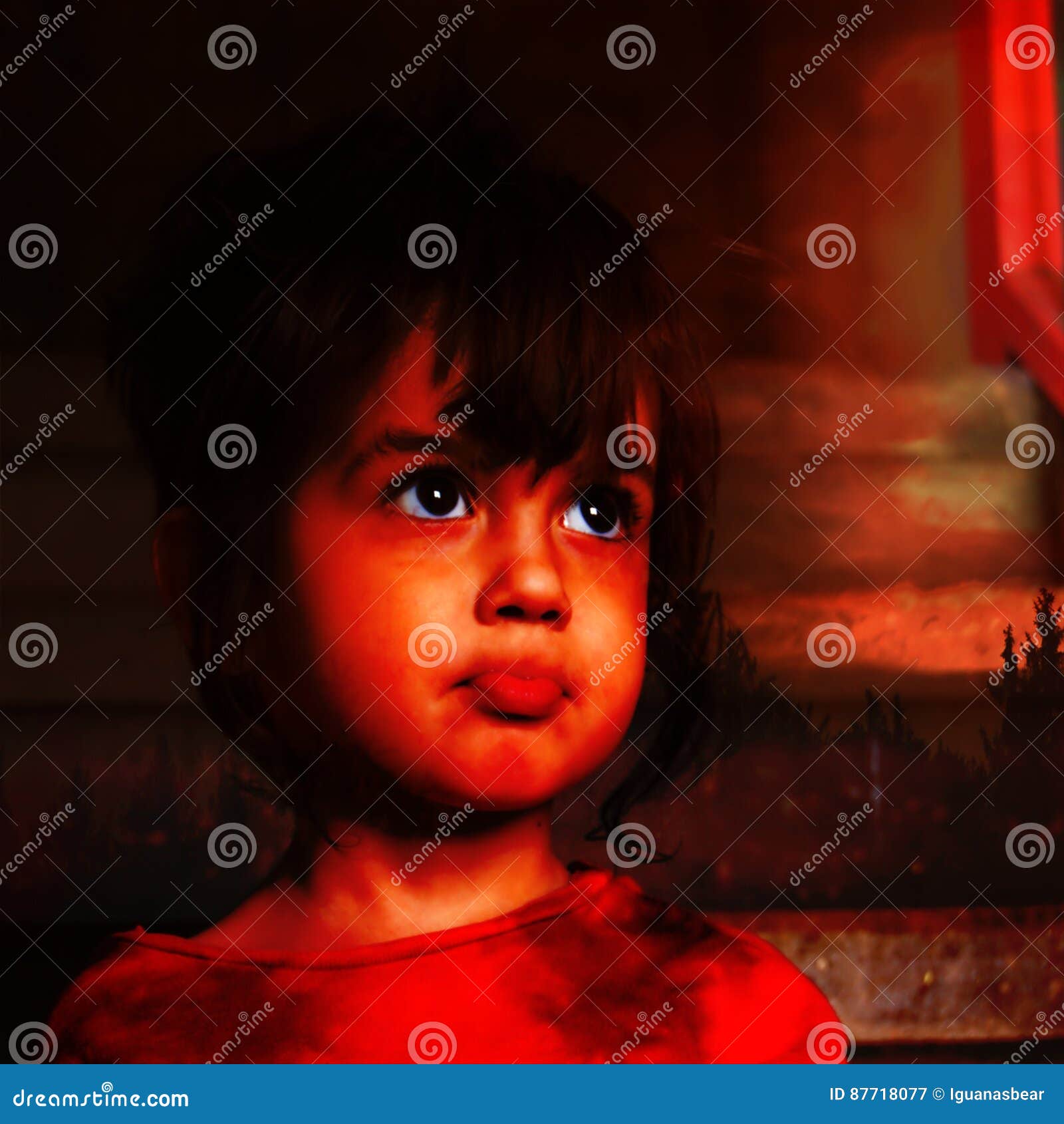 Face of a Little Boy in Retro Style Stock Image - Image of litle, hope ...