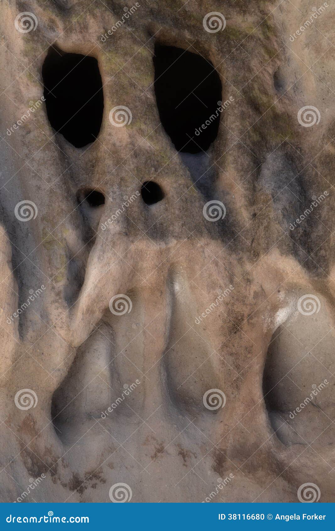 Face made of caves stock photo. Image of national, monument - 38116680
