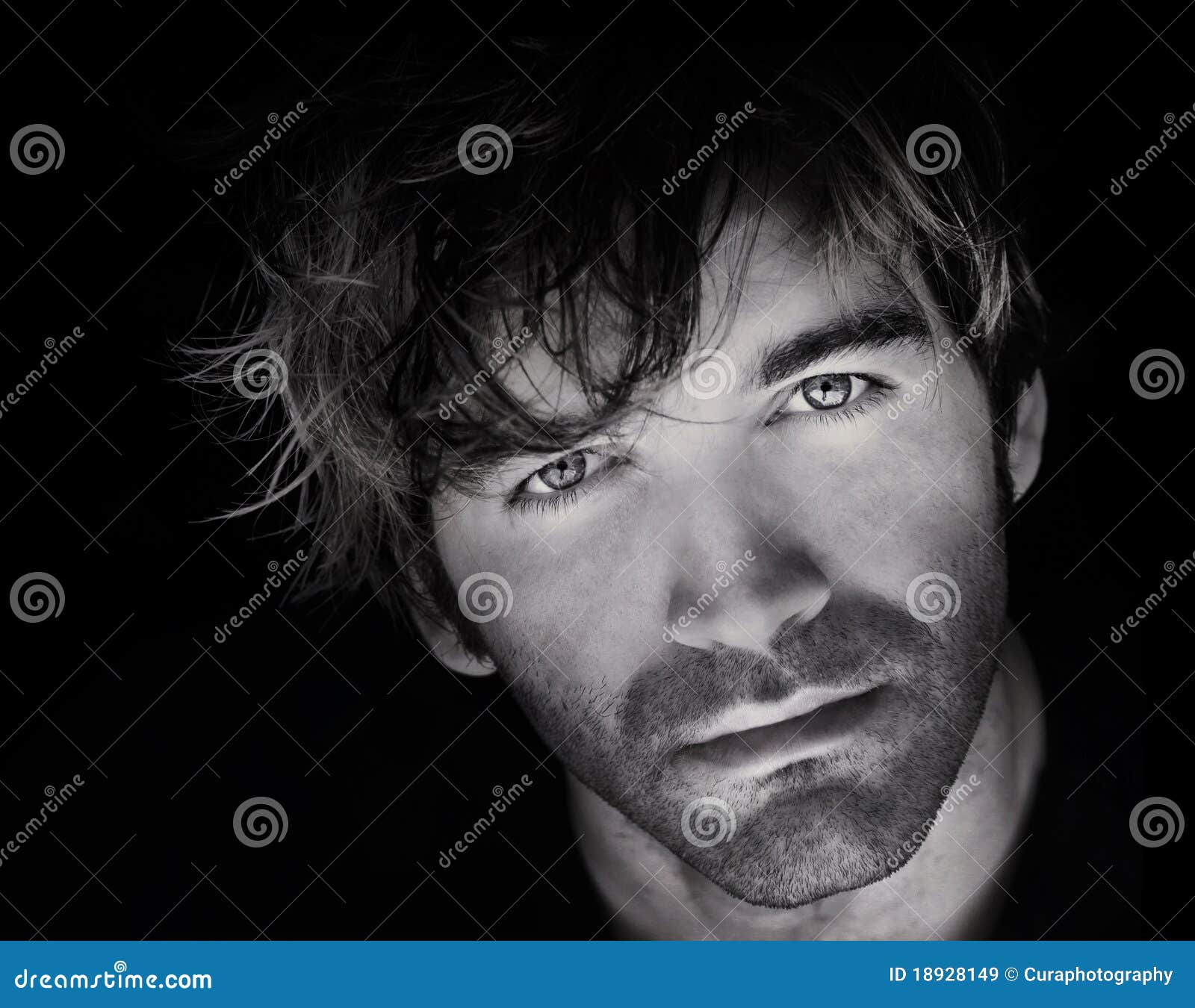 Face of man stock image. Image of good, natural, closeup - 18928149