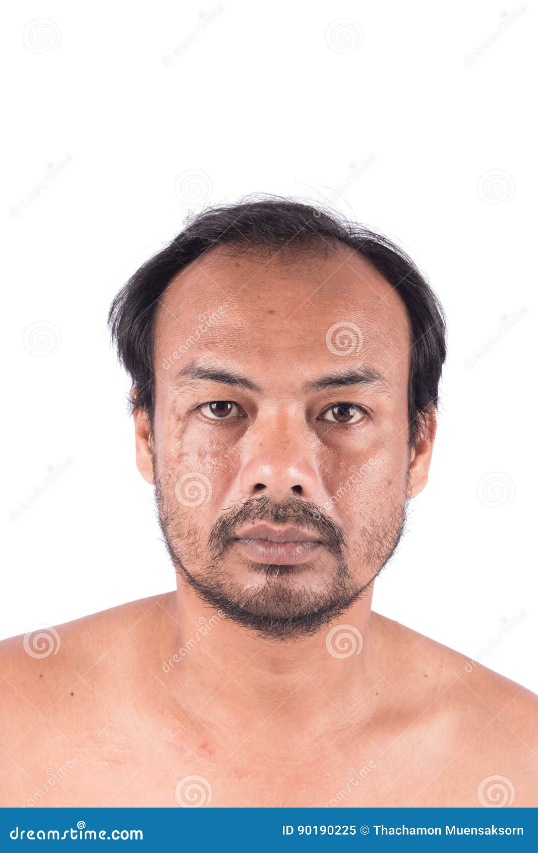 Face man bald head stock image. Image of handsome, male - 90190225