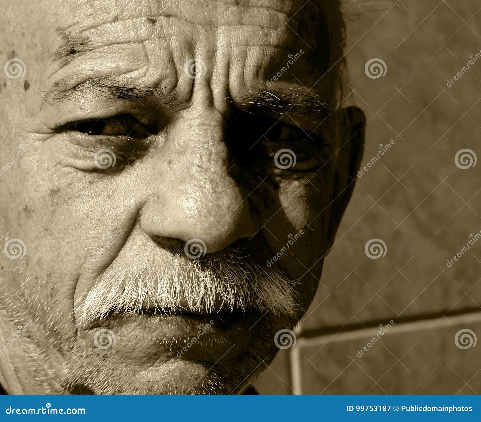 Face, Man, Nose, Wrinkle Picture. Image: 99753187