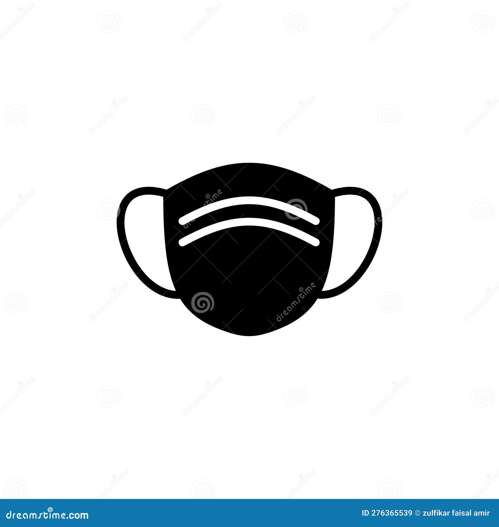 Face Mask Icon. Medical Face Mask Icon Stock Vector - Illustration of ...