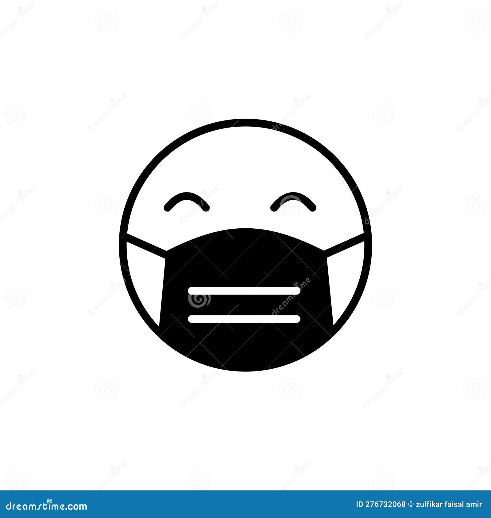 Face Mask Icon . Medical Face Mask Icon Stock Vector - Illustration of ...