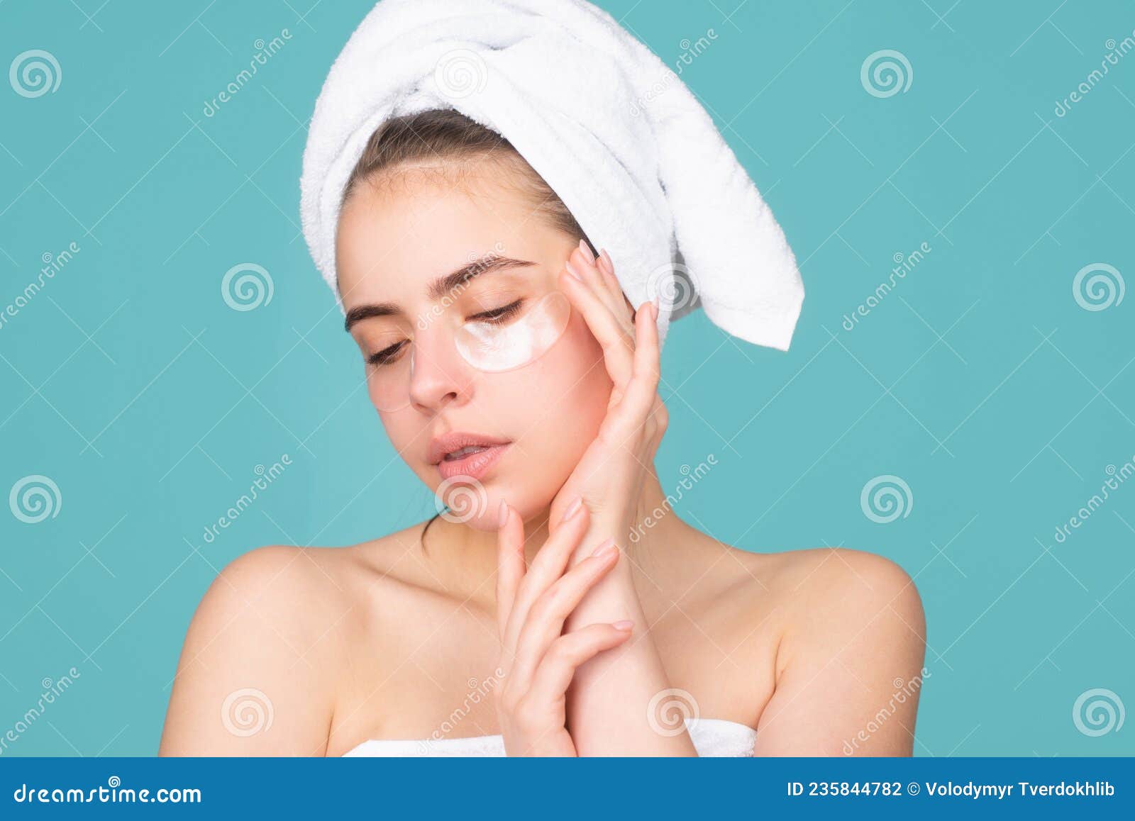 Face Mask Spa Beauty Treatment Skincare Sensual Woman Facial Care