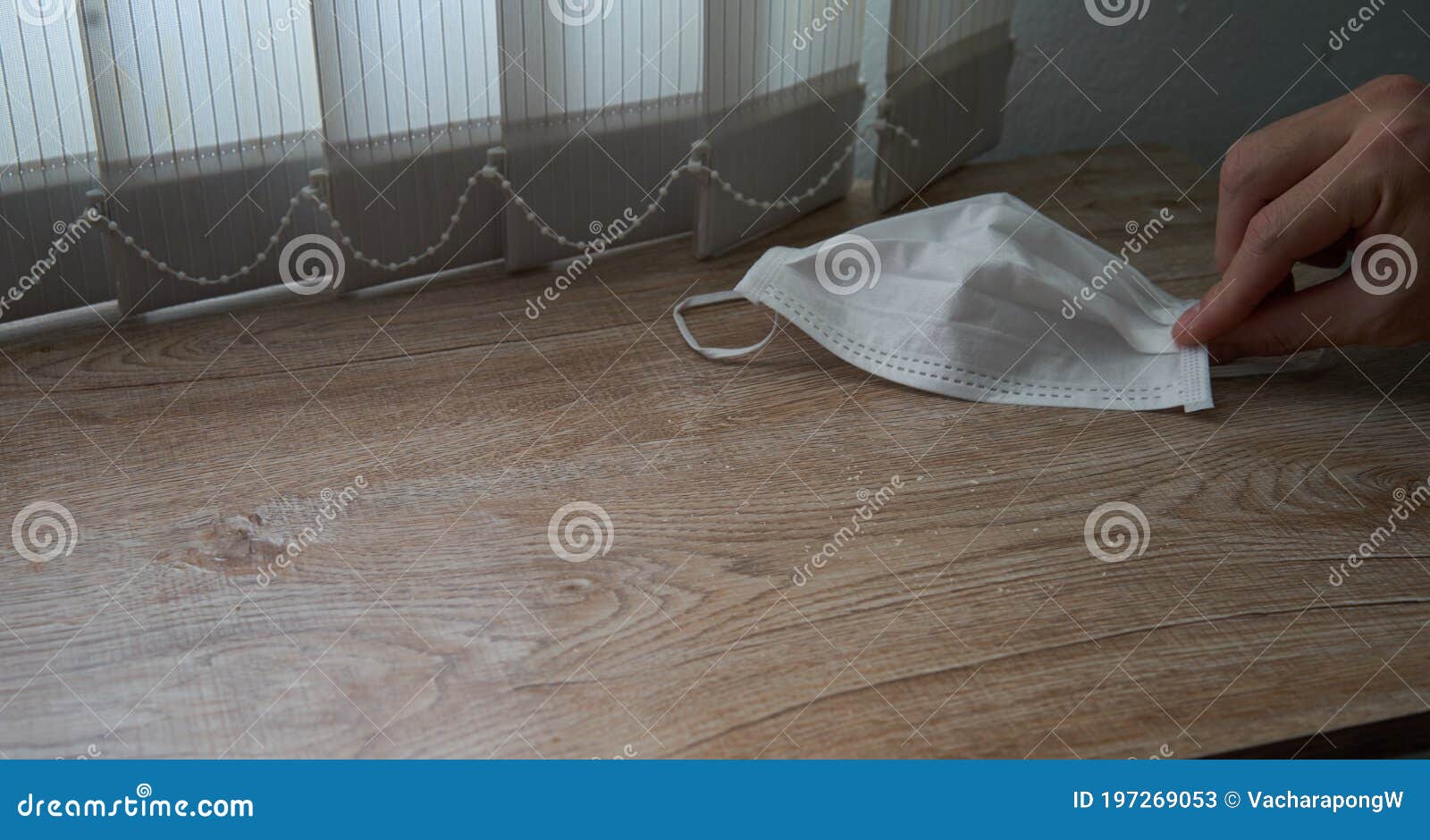 Surgical Face Mask on Table for Protect from Disease Include Covid-19 ...