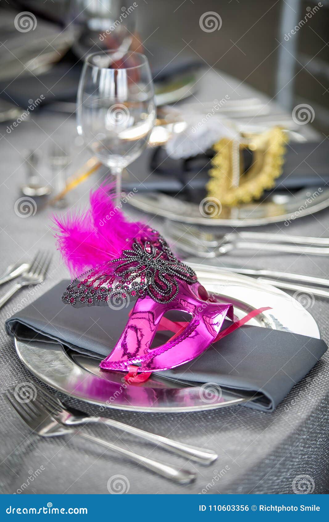 Face mask on table. stock photo. Image of beautiful - 110603356
