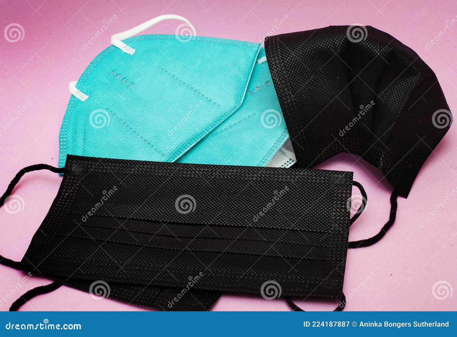 Face masks in color stock image. Image of brown, color - 224187887