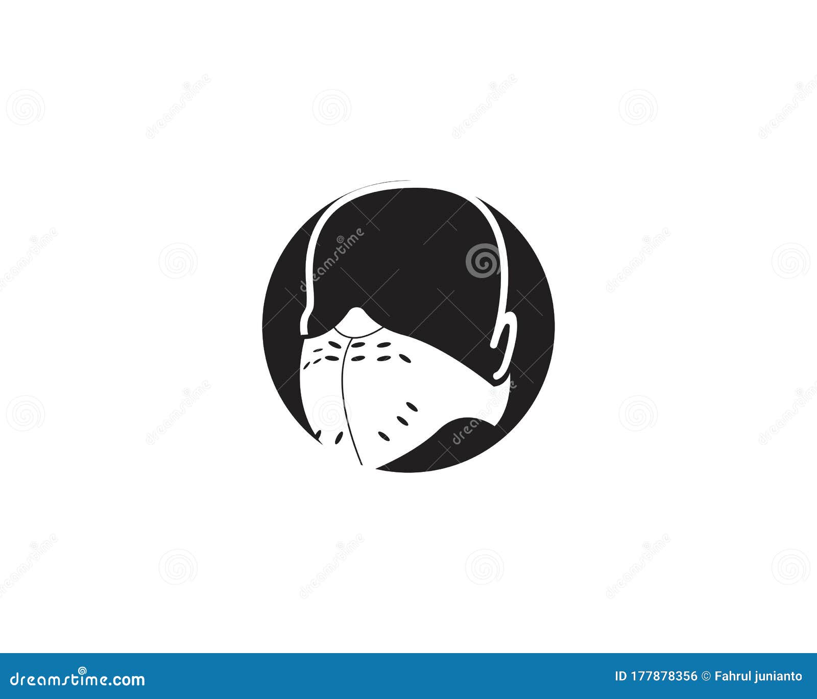 Face Masks Human Image Vector Illustration Stock Illustration ...