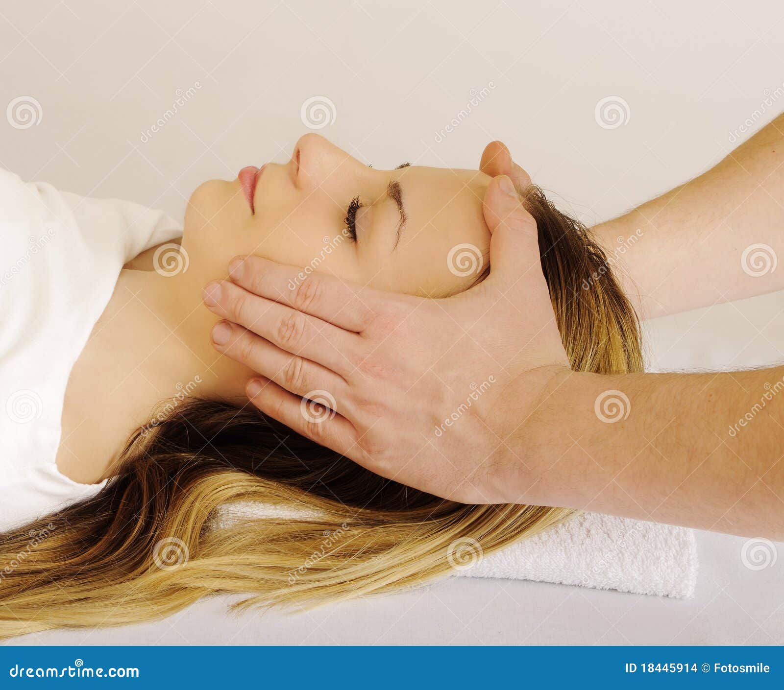 Face massage stock photo. Image of face, clean, lifestyle - 18445914