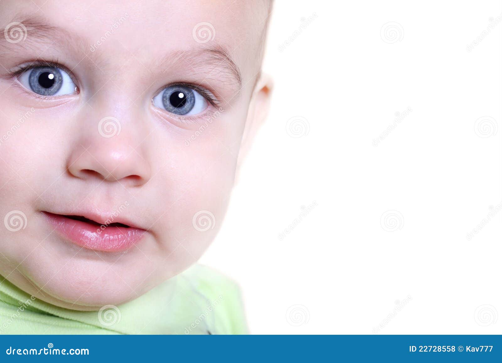 Face of nice baby close up stock photo. Image of adorable - 22728558