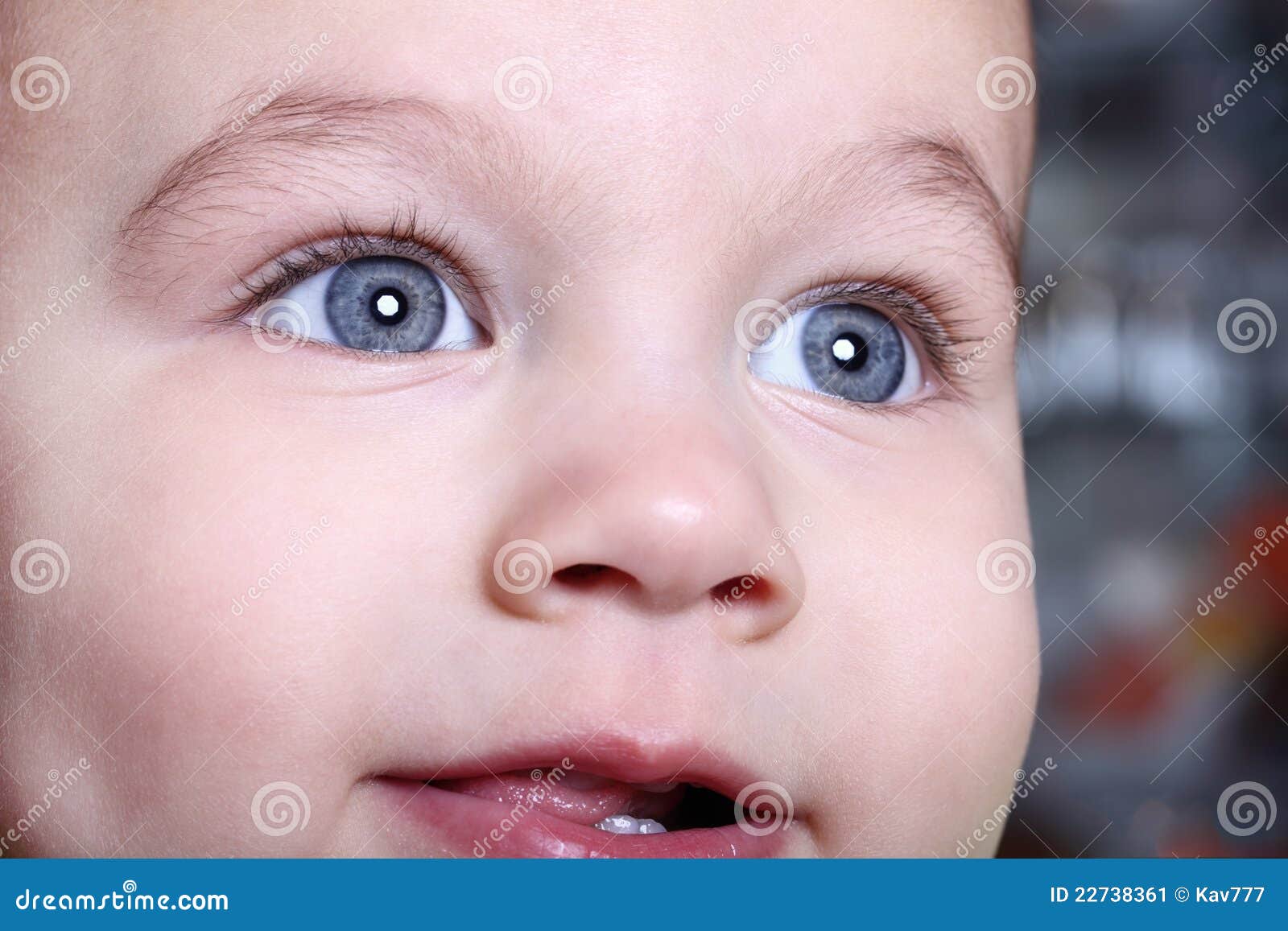 Face of nice baby close up stock image. Image of laugh - 22738361