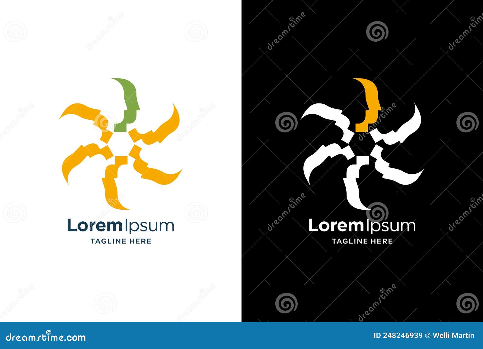 Face with Ninja Weapon Symbol Concept Stock Vector - Illustration of ...