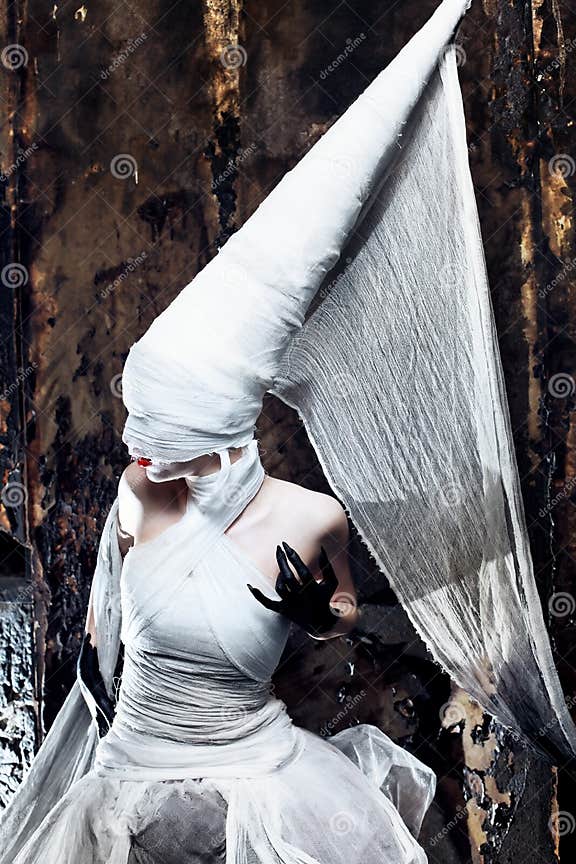 Face off stock image. Image of ghost, fantasy, costume - 15295091