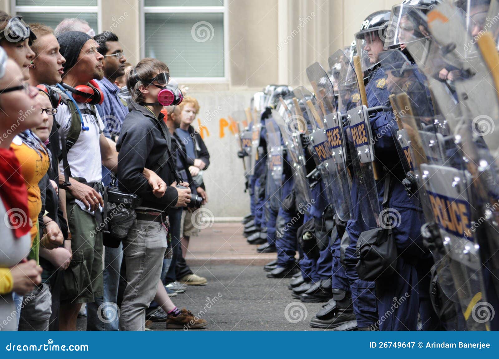 Face off . editorial photography. Image of glass, group - 26749647