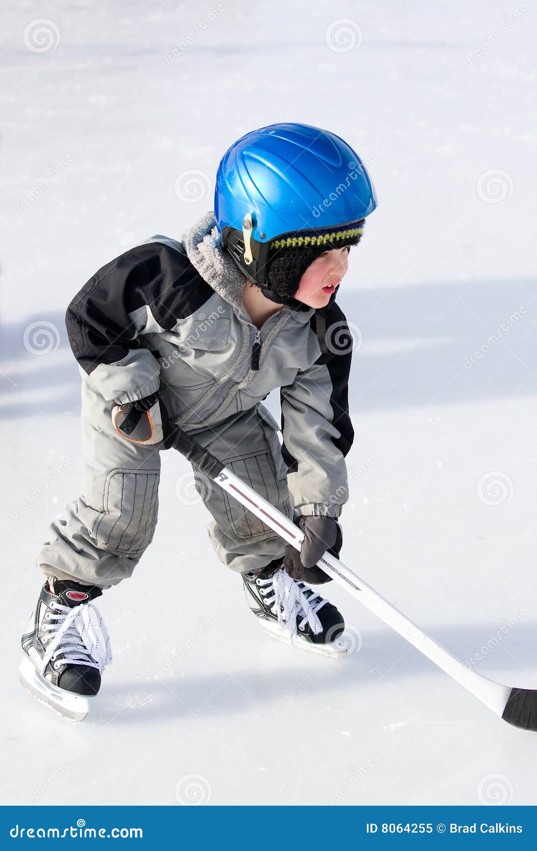 Face off stock image. Image of helmet, skates, player - 8064255