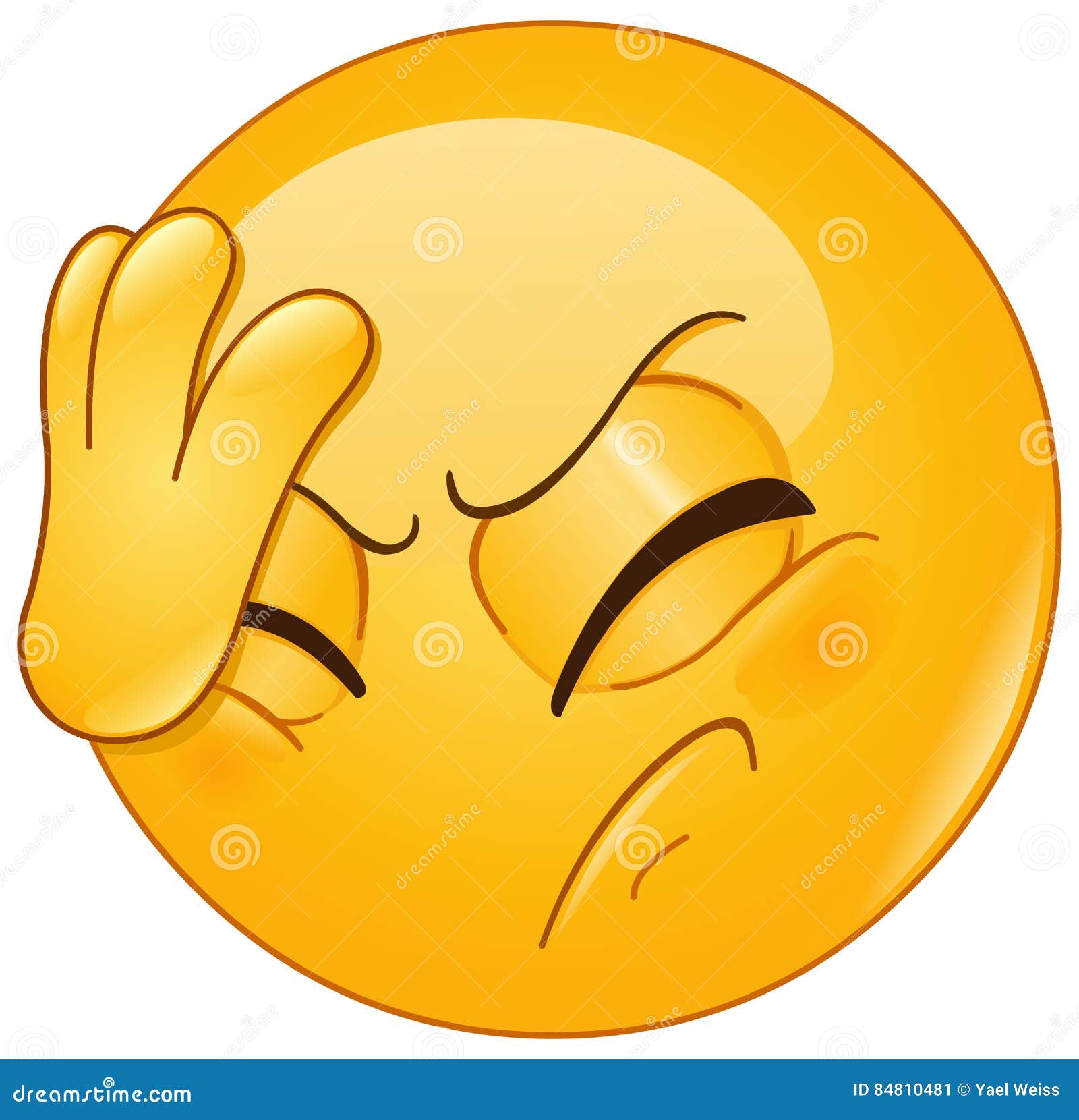 Shame Emoticon Stock Illustrations – 320 Shame Emoticon Stock ...