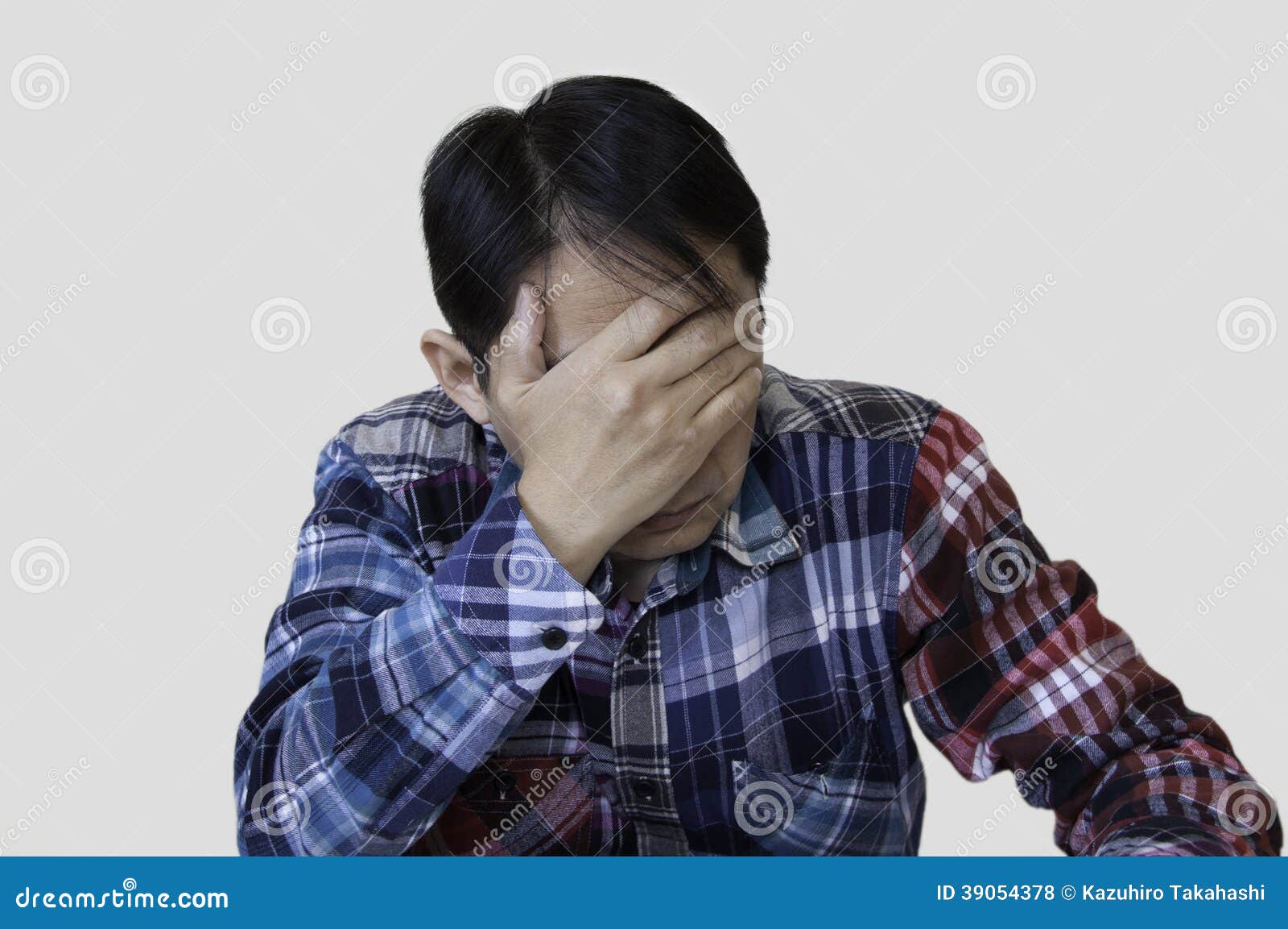 Face Palmed Middle Age Guy stock photo. Image of difficulties - 39054378