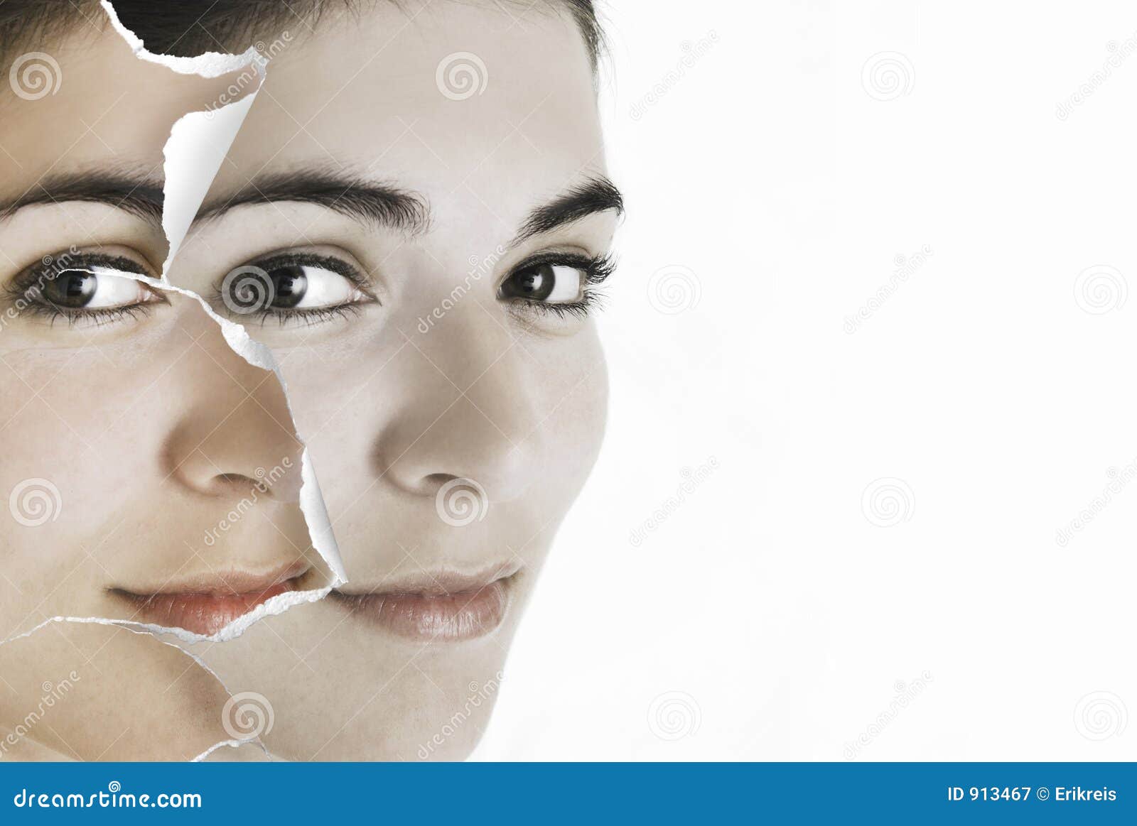 Face paper stock image. Image of mouth, happy, pose, intimate - 913467