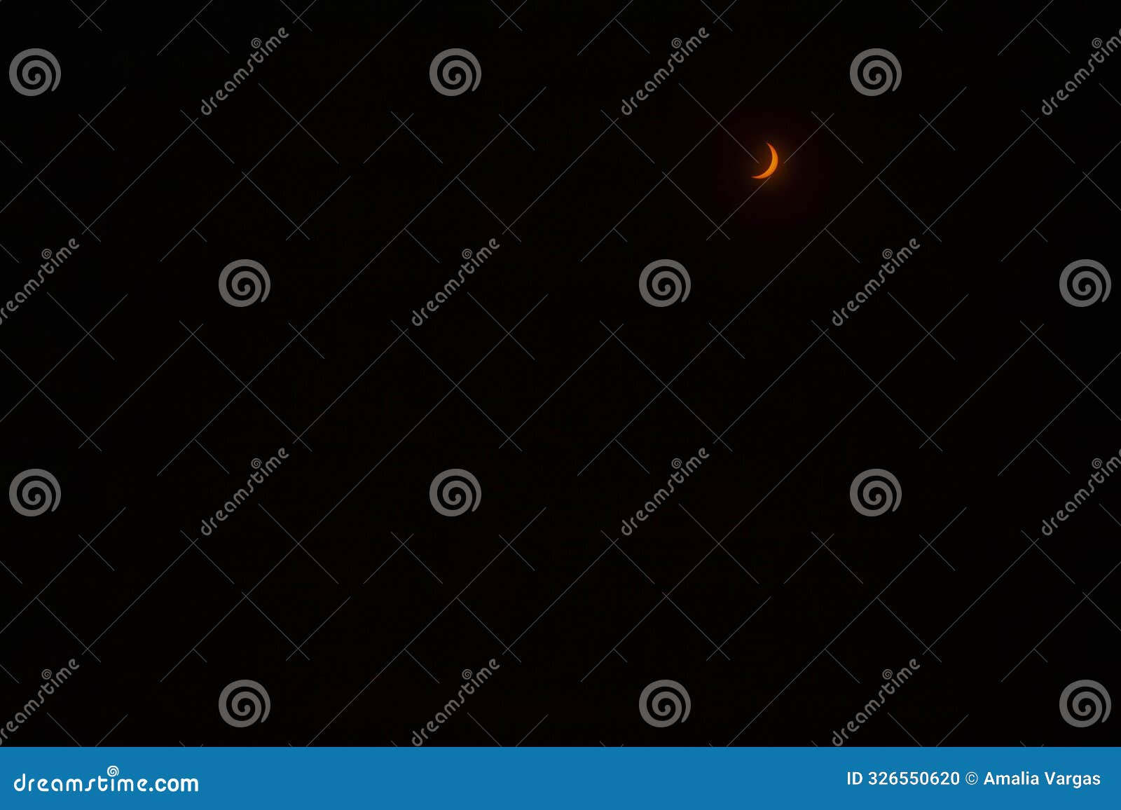 Face Partial Solar Eclipse when the Moon Shadows the Sun, Making the ...