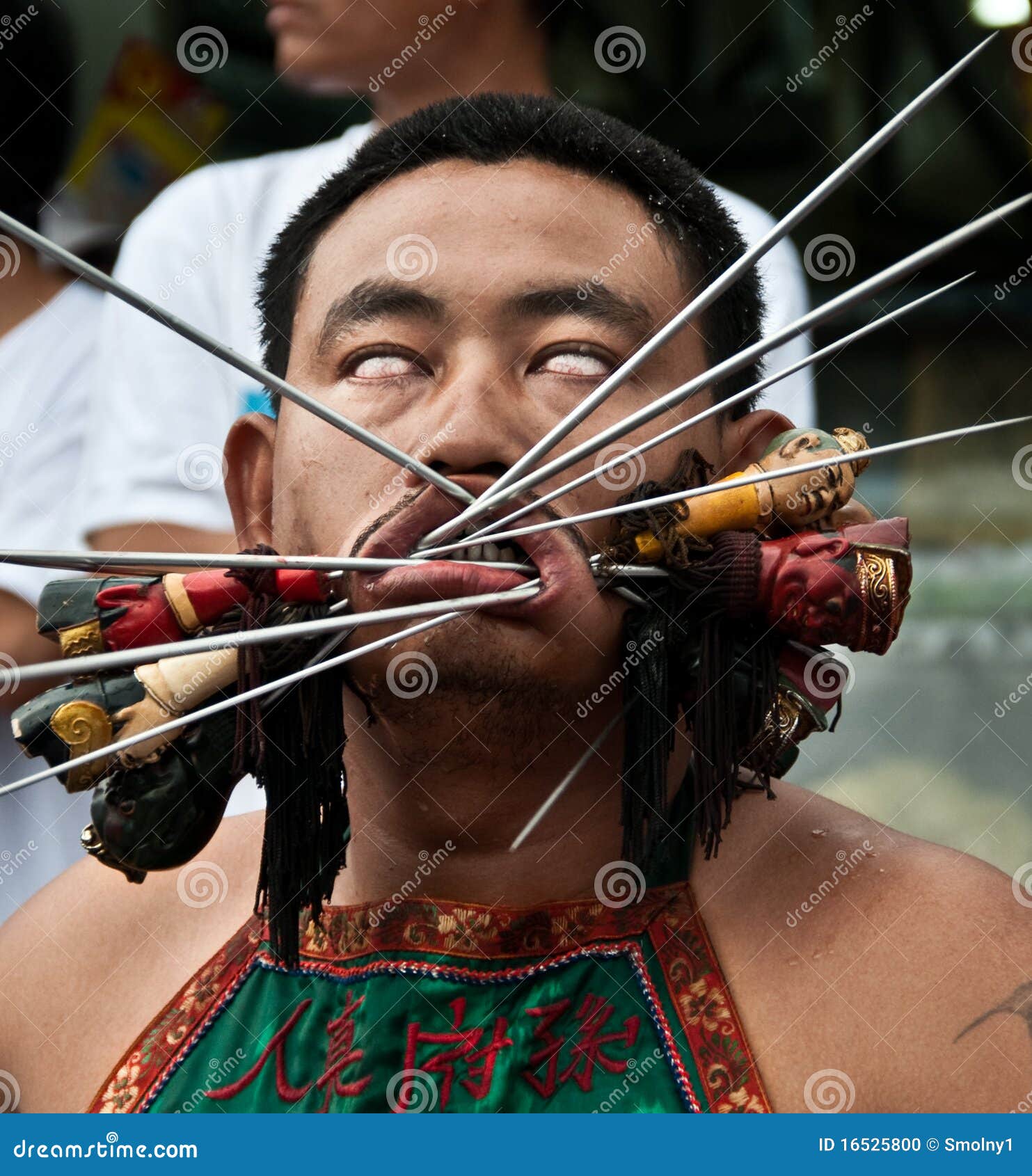 Face Pierced medium editorial image. Image of asia, worship - 16525800