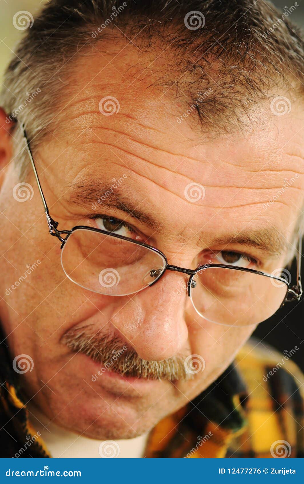 Face portrait of old man stock photo. Image of elderly - 12477276