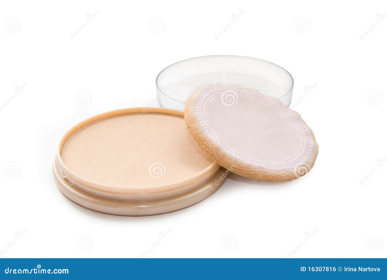Face powder stock photo. Image of accessories, personal - 16307816