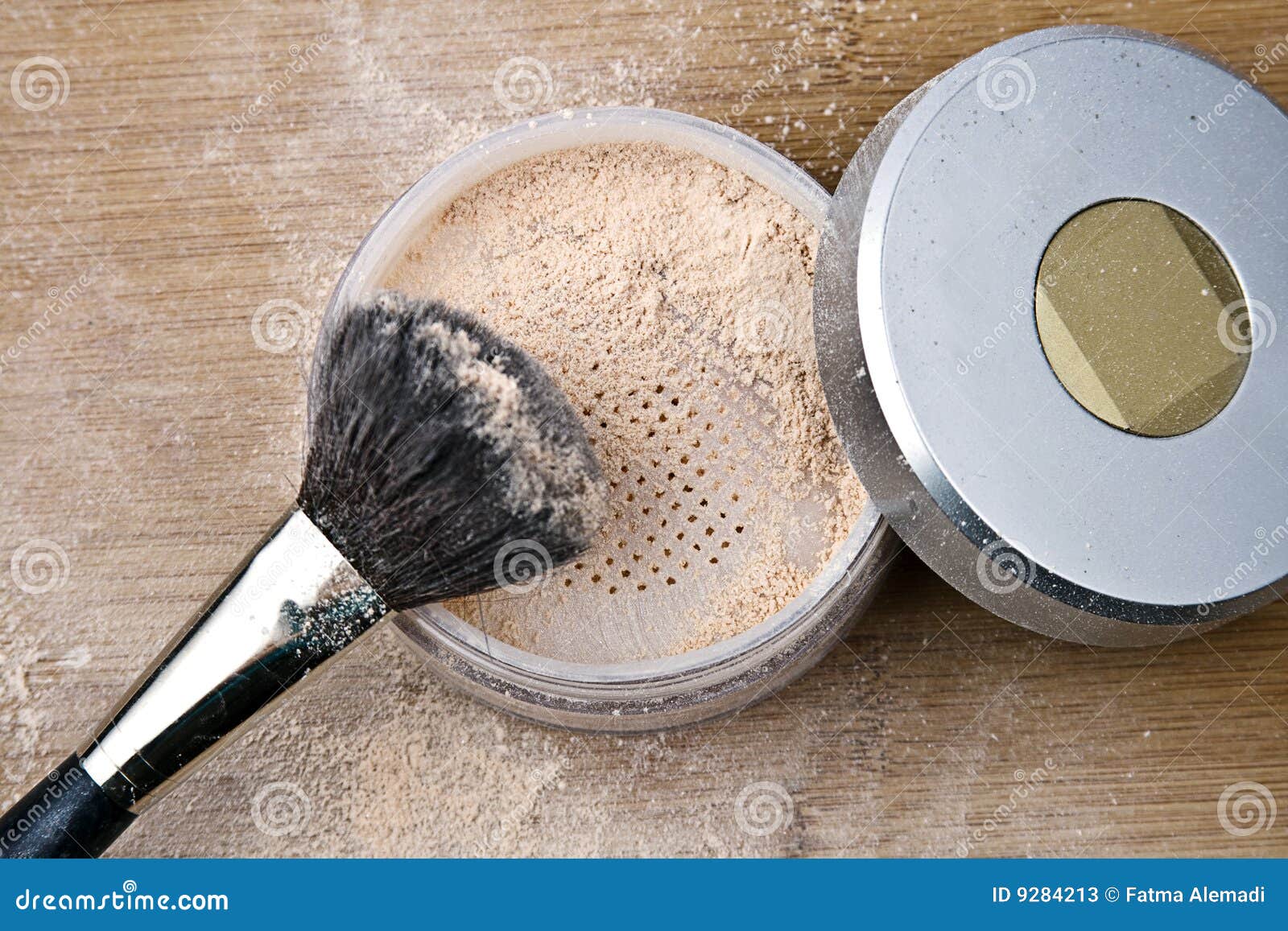 Face Powder stock image. Image of shot, container, face - 9284213