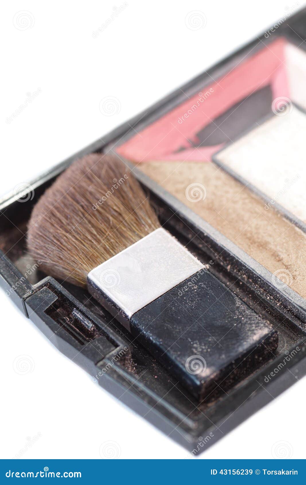 Face powder box stock image. Image of beige, lady, makeup - 43156239