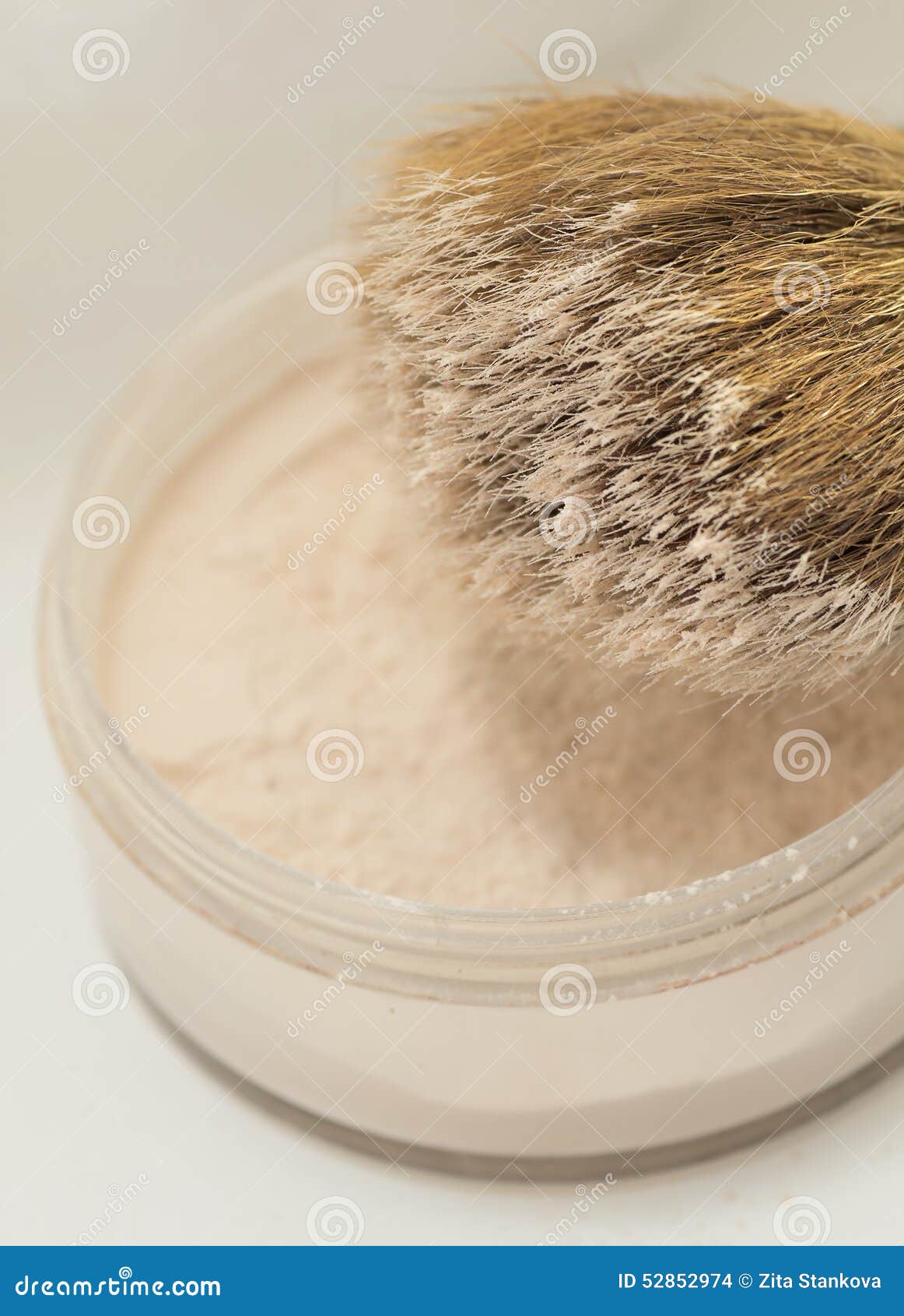 Face powder stock photo. Image of cosmetic, beauty, product - 52852974